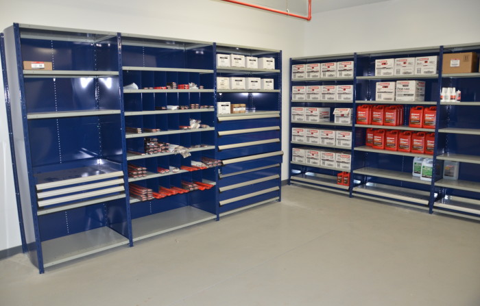Parts Room Shelving Systems - First Choice Automotive Equipment