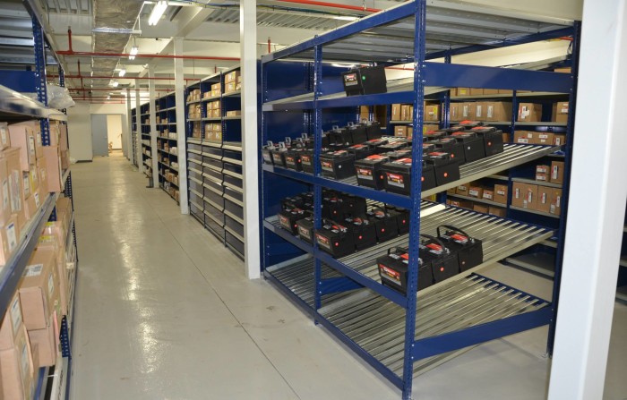 Parts Room Shelving Systems - First Choice Automotive Equipment