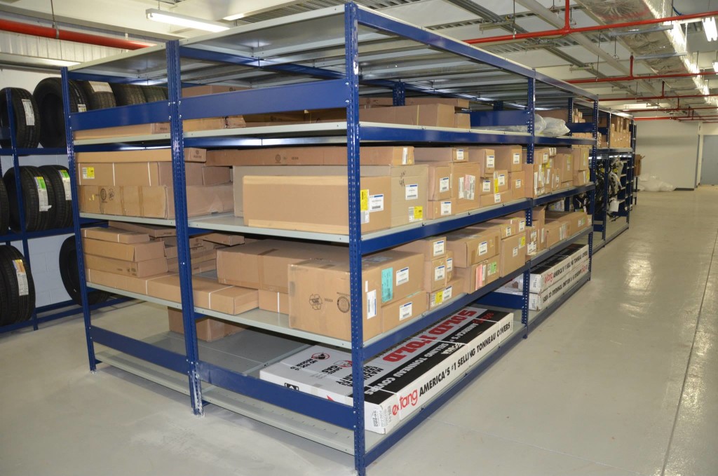 Parts Room Shelving Systems - First Choice Automotive Equipment