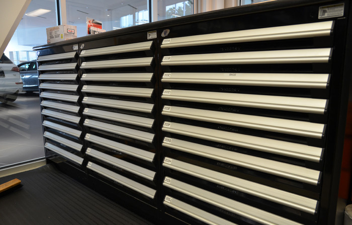 Parts Room Shelving Systems - First Choice Automotive Equipment