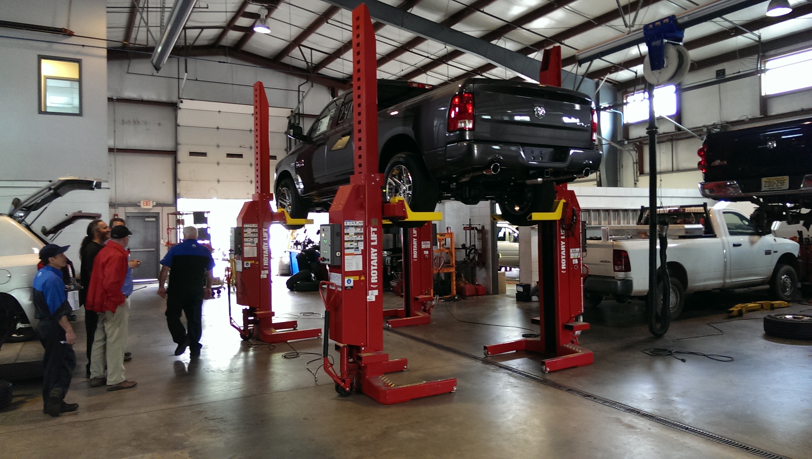 Rotary Lift MACH 13 Mobile Column - First Choise Automotive Equipment