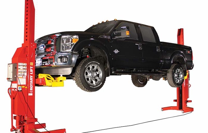 Rotary Lift MACH 13 Mobile Column - First Choise Automotive Equipment