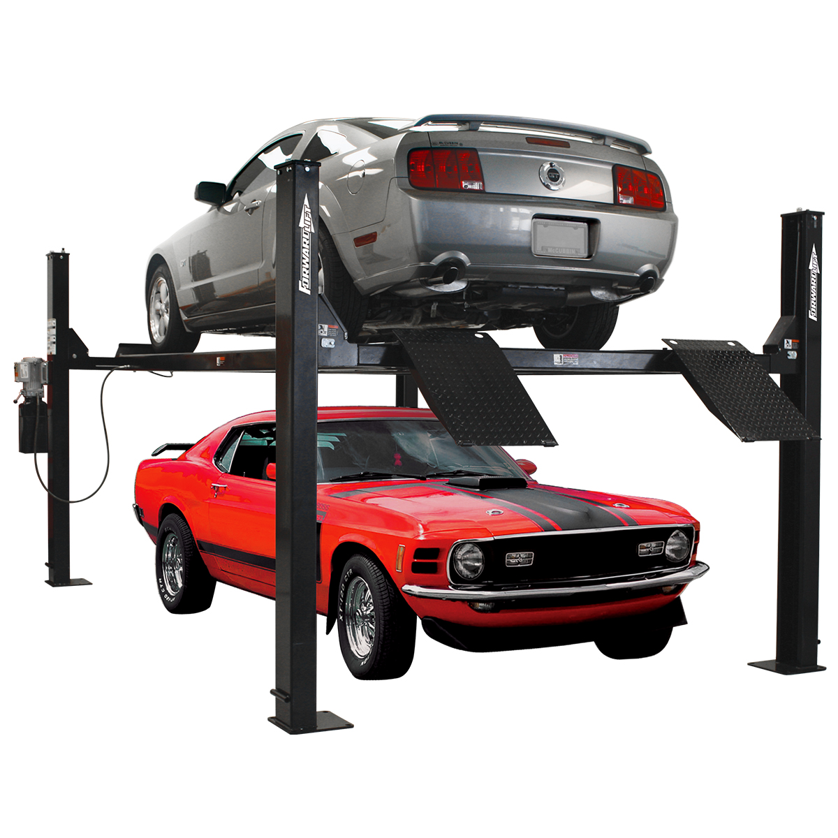 Forward 4 Post Lift EFP9 9,000 LB - First Choice Automotive Equipment