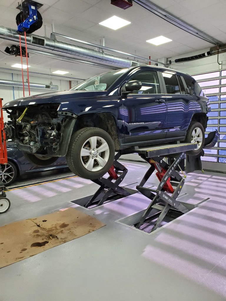 OMER Double Scissor Lift IPPO45 - First Choice Automotive Equipment