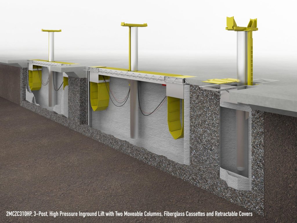 PKS Lifts InGround High Pressure Lift - First Choice Automotive Equipment